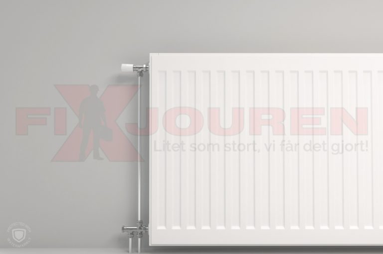 Byta vattenburen radiator | Fixjouren