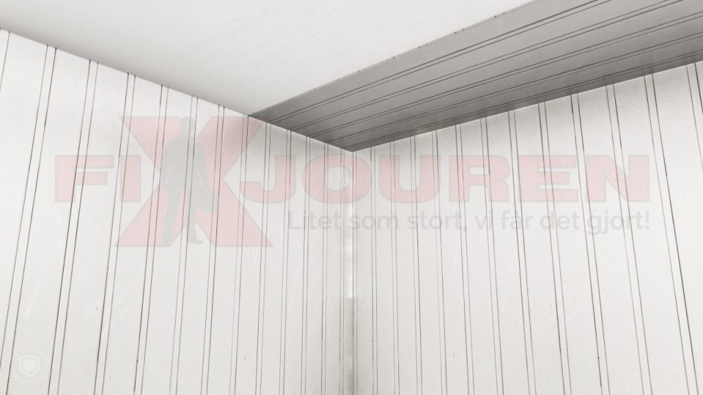 Montering av takpanel/innertak | Fixjouren